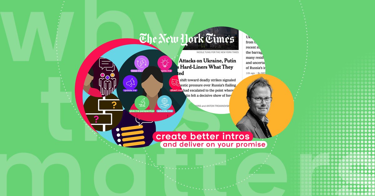 Create better intros and deliver on your promise