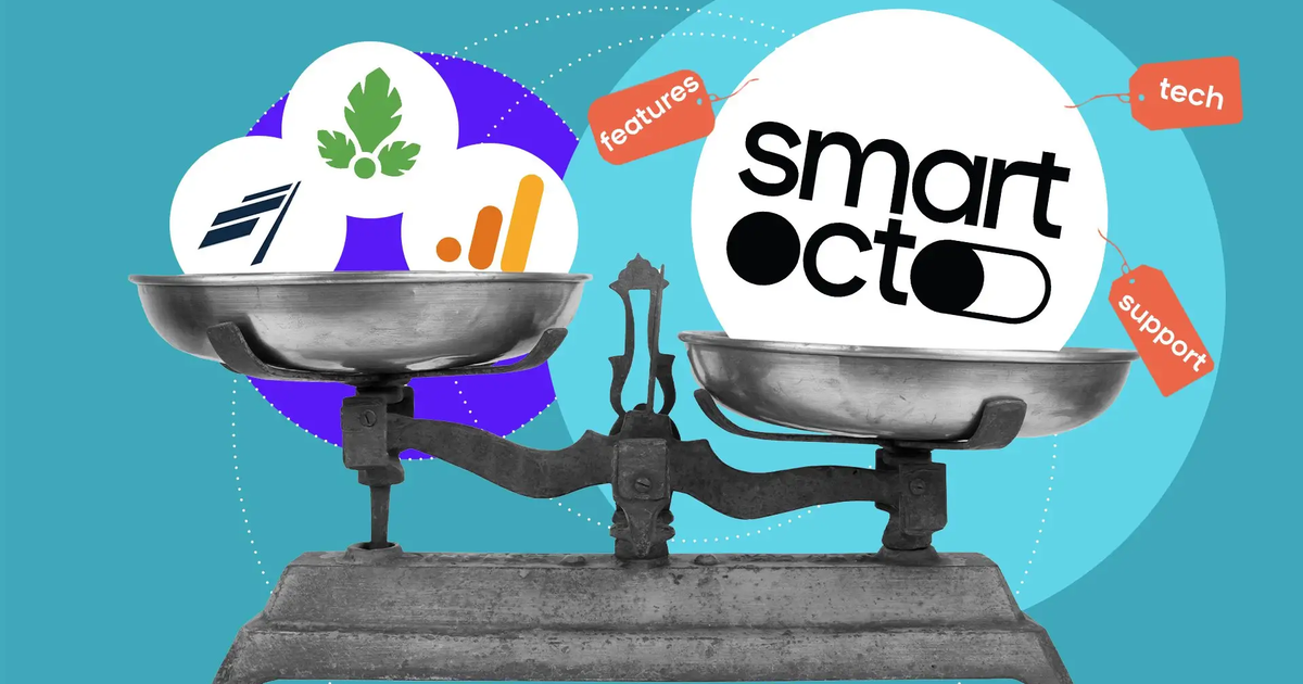 Smartocto vs. Chartbeat, Parse.ly, Google Analytics
