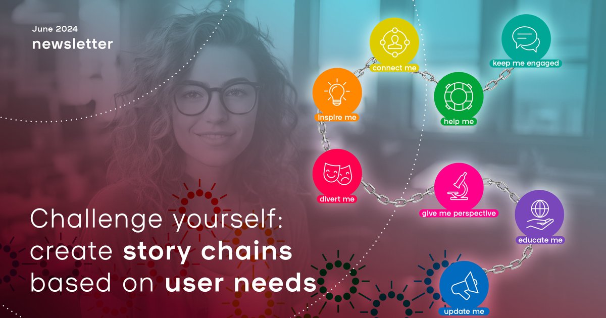 Newsletter: create story chains based on user needs