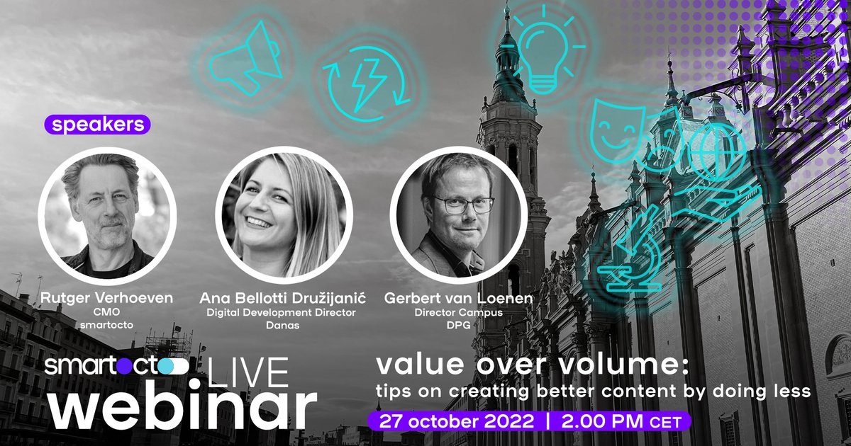 Webinar | Value over volume: create better content by doing less